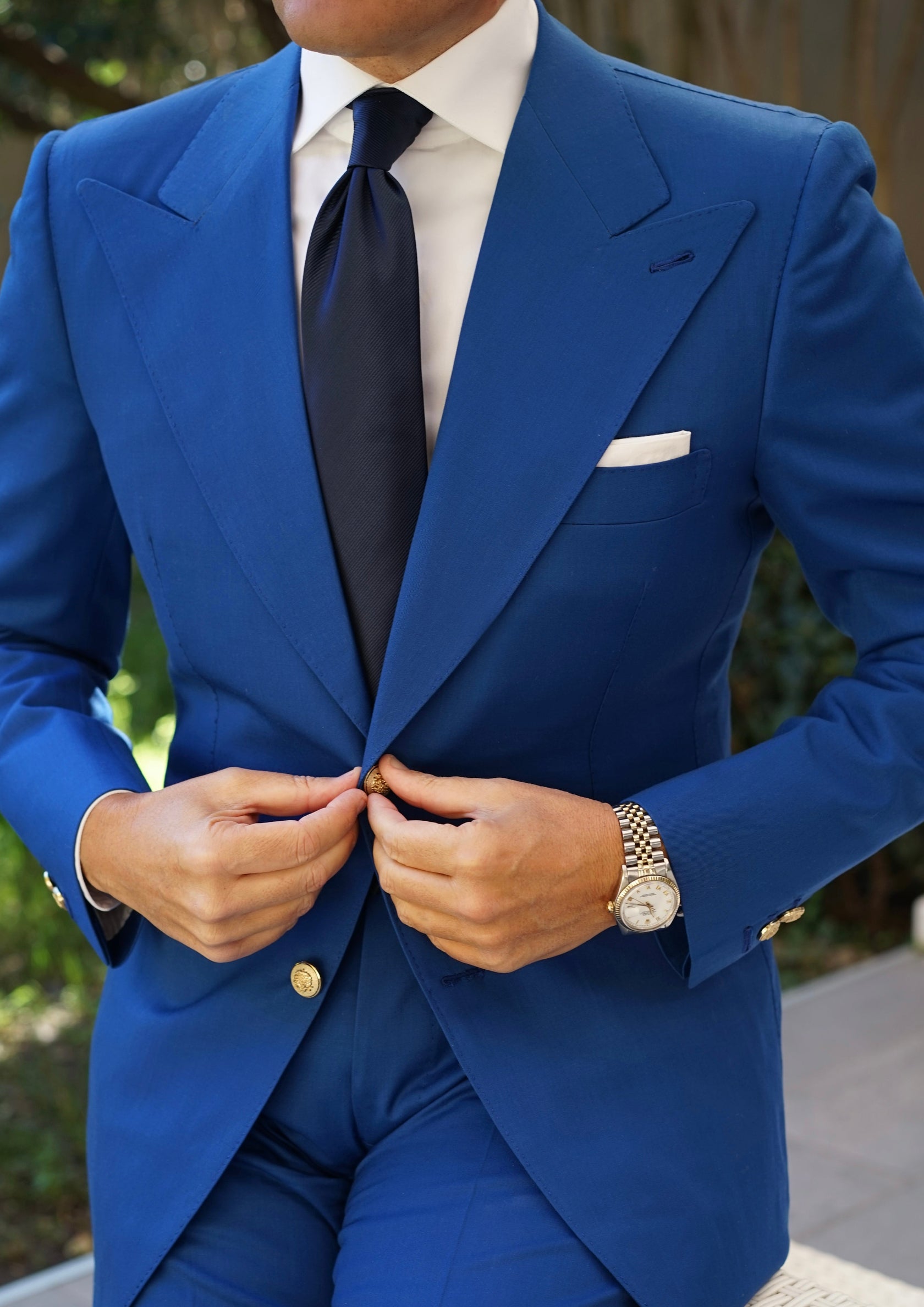 Taormina Royal Blue Suit – DanielReCollection