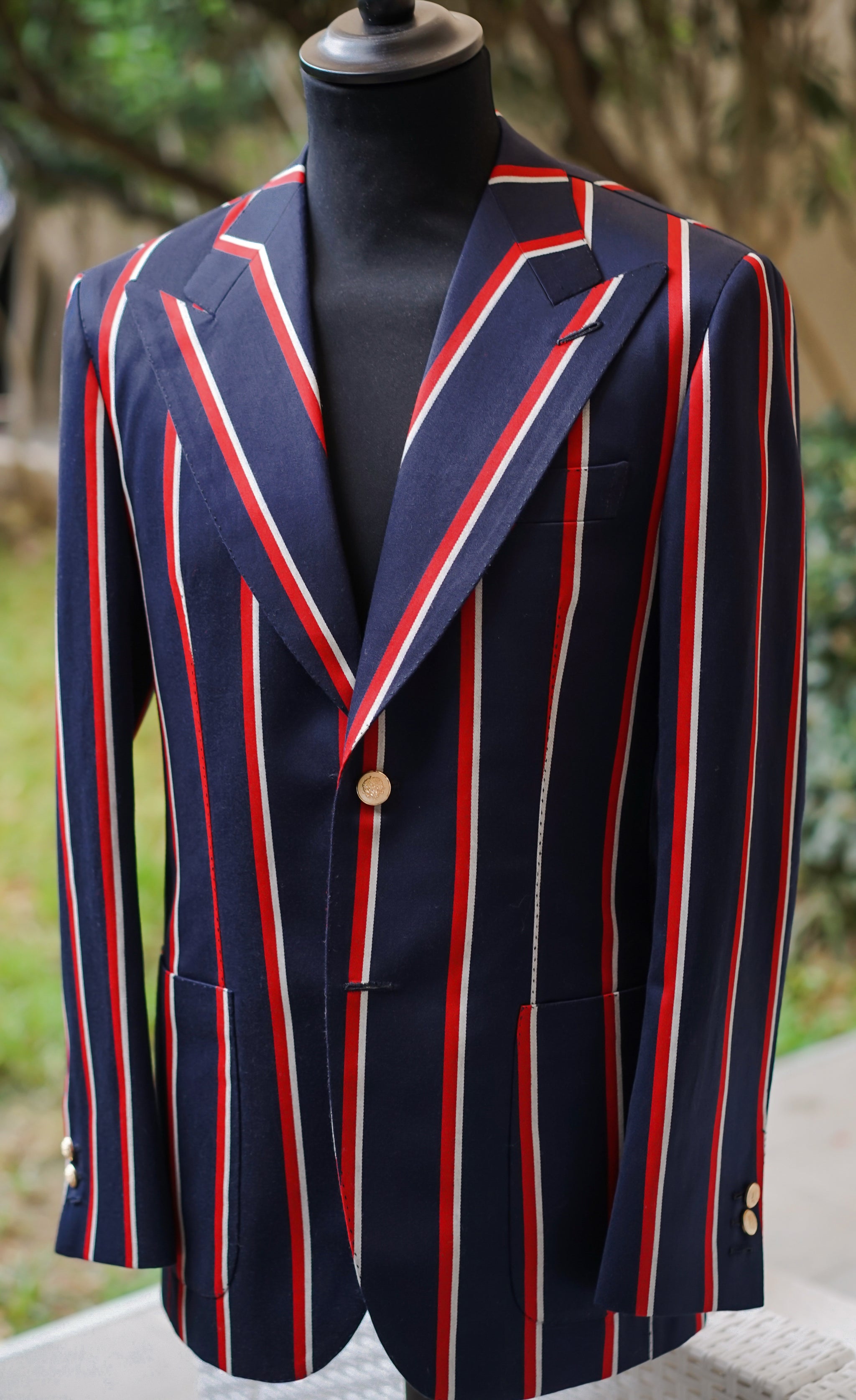 Capri Stripe Jacket Luxury Line – DanielReCollection