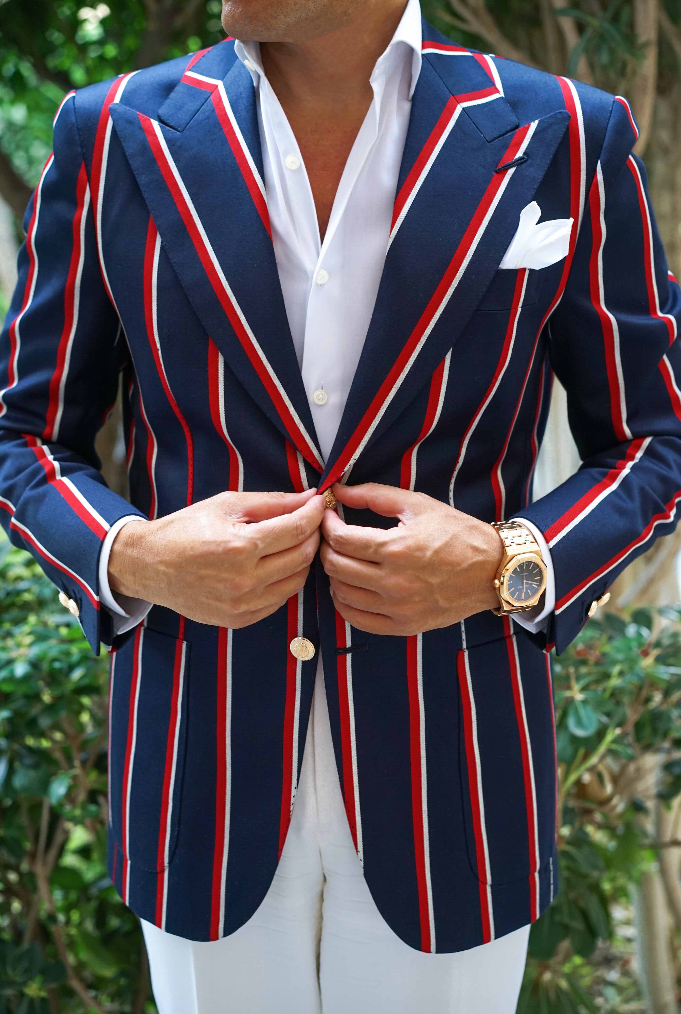 Capri Stripe Jacket Luxury Line – DanielReCollection